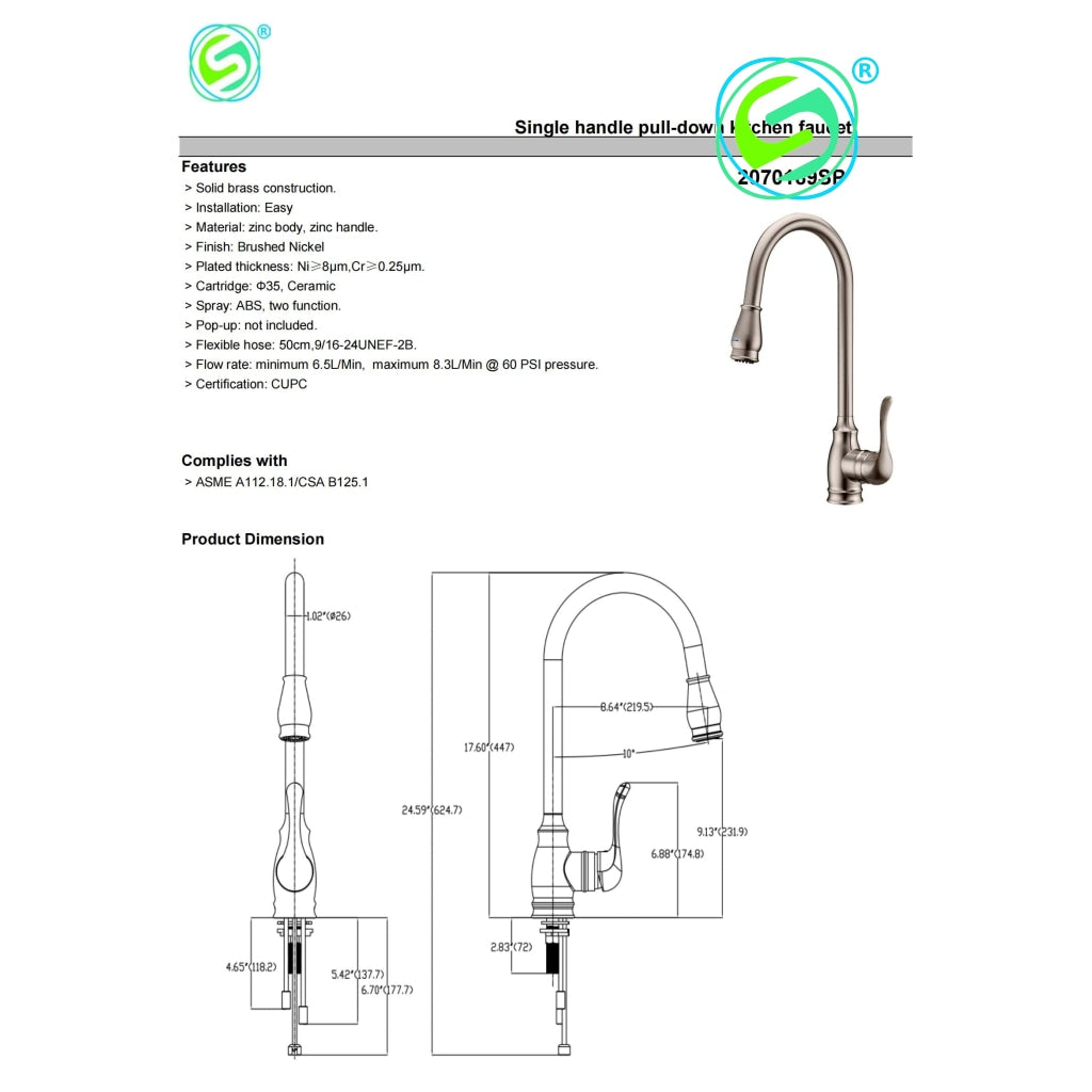 Kitchen Faucets – Suneli Fixtures Company