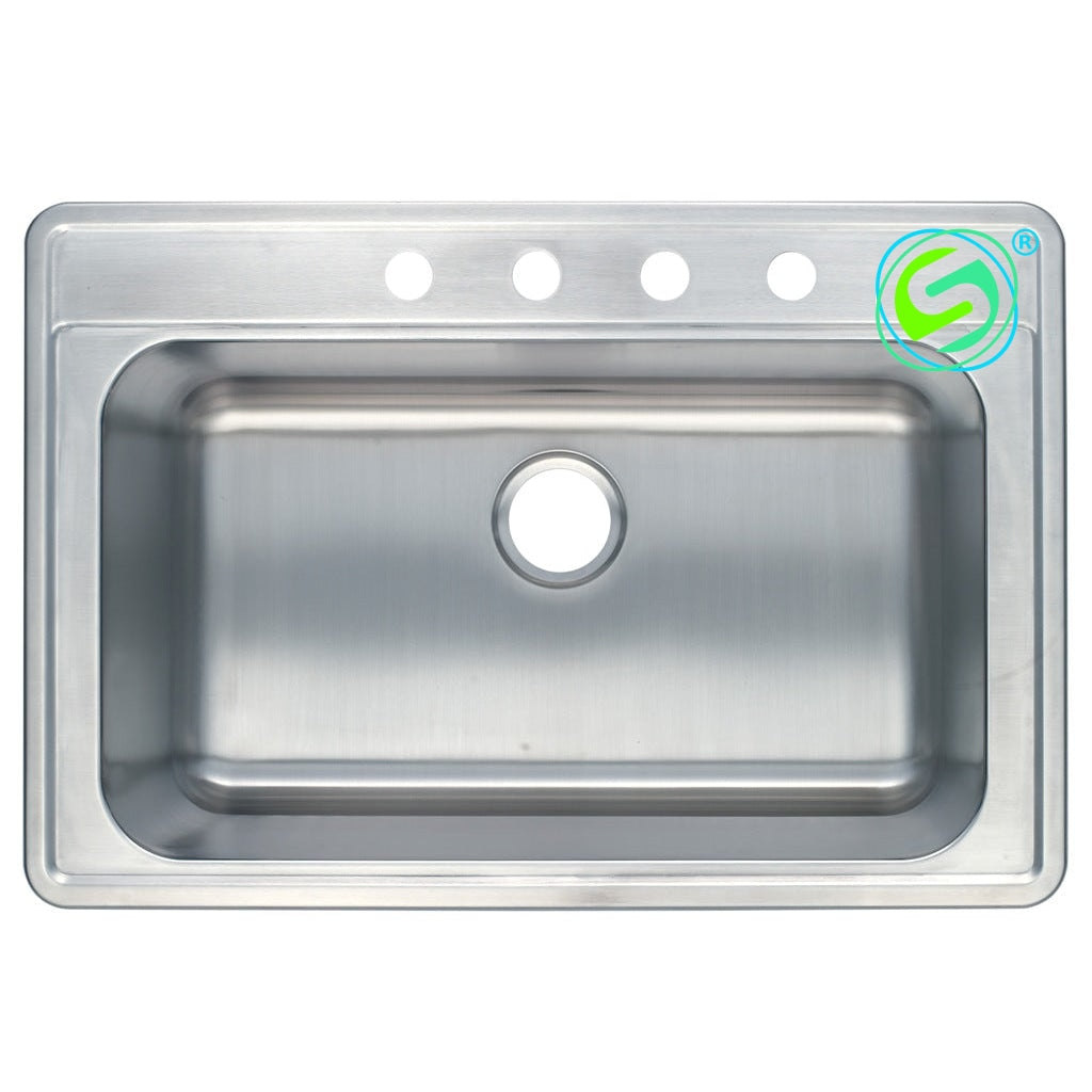 Kitchen Stainless Top-Mount Sinks – Suneli Fixtures Company